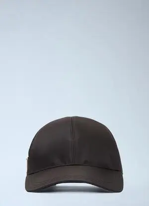 Prada Nylon Baseball Cap - Black