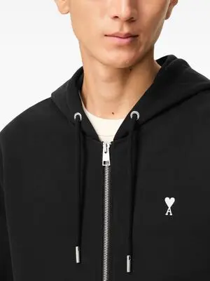 AMI Paris De Coeur Cotton Hoodie - Multicolor