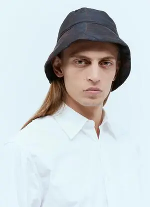Dries Van Noten Flower Bucket Hat - Blue