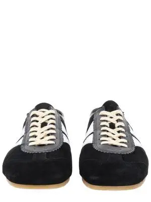 Dries Van Noten Suede Sneaker - Black