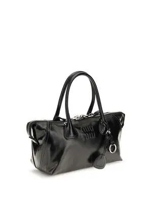 Miu Miu Glossy Leather Handbag