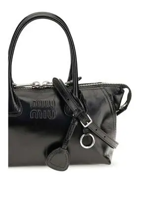 Miu Miu Glossy Leather Handbag
