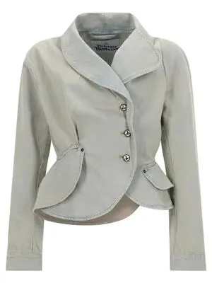 VIVIENNE WESTWOOD Stormy Denim Jacket - Blue