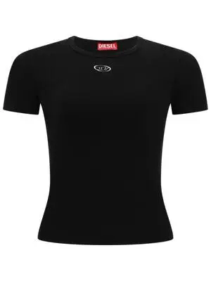 DIESEL® Logo Short Sleeve T-shirt - Black