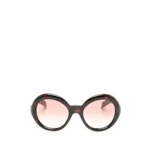 Prada Tortoiseshell Acetate Sunglasses - Brown
