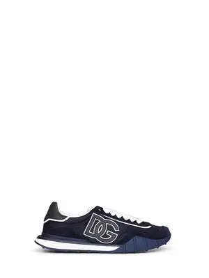 Dolce & Gabbana Nylon And Suede Athletic Sneakers - Multicolor