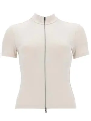 Alexander Wang Rashguard Top - Cream