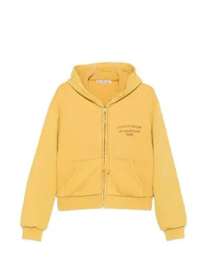 Acne Studios Logo Cotton Hoodie - Multicolor