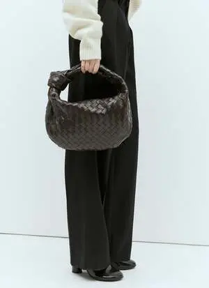 Bottega Veneta Teen Jodie Handbag - Brown