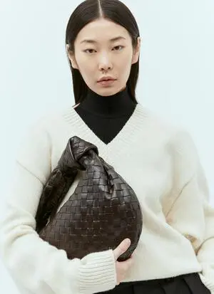 Bottega Veneta Teen Jodie Handbag - Brown