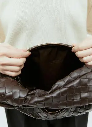 Bottega Veneta Teen Jodie Handbag - Brown