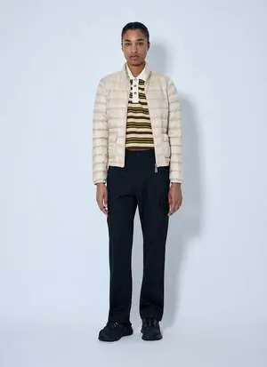 Moncler Lans Down Jacket - Cream
