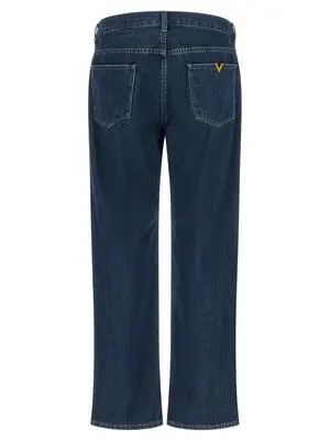 Valentino Garavani Vgold' Jeans - Blue