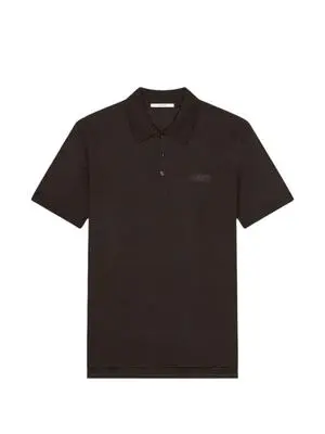 Givenchy Logo Cotton Polo Shirt - Multicolor