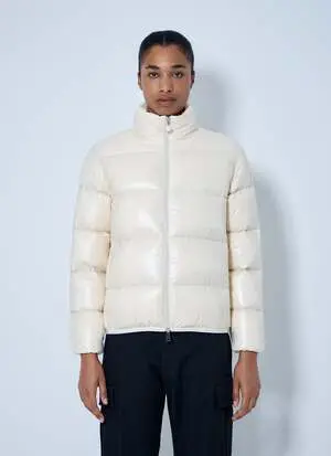 Moncler Abbadia Down Jacket - Cream