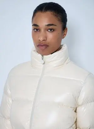 Moncler Abbadia Down Jacket - Cream