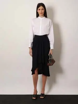 Givenchy Open Back Cotton Shirt