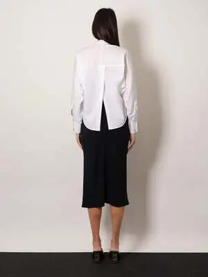 Givenchy Open Back Cotton Shirt