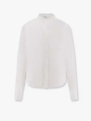 Givenchy Open Back Cotton Shirt - White