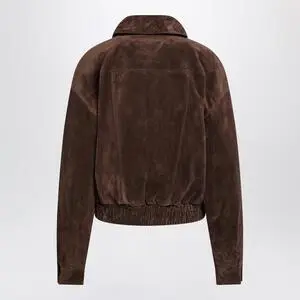 Saint Laurent Vintage Suede Leather Jacket - Brown