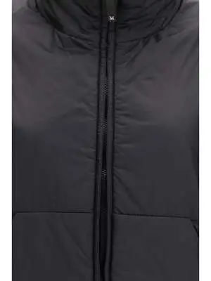 Max Mara Short Padded Jacket In Water Repellent Canvas