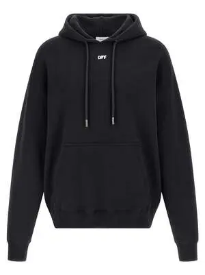 Off-White Paint Arrow Skate Hoodie - Black