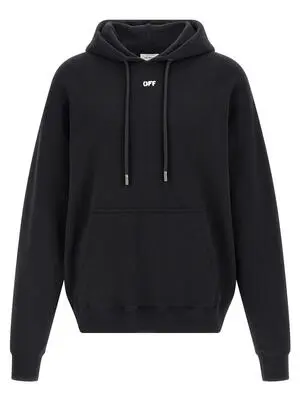 Off-White Paint Arrow Skate Hoodie - Black