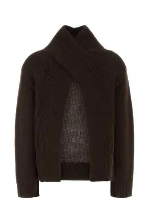 GANNI Wool And Yak Sweater - Brown