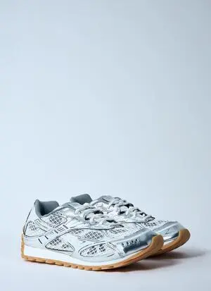 Bottega Veneta Orbit Sneakers - Silver