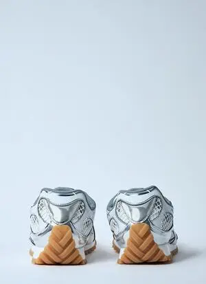 Bottega Veneta Orbit Sneakers - Silver