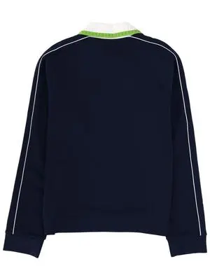 Casablanca Zip Sweatshirt - Blue
