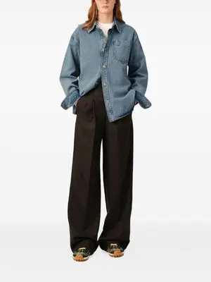 AMI Paris De Coeur Denim Shirt