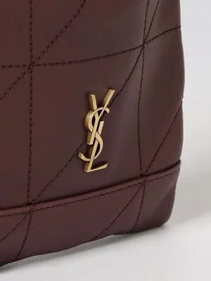 Saint Laurent Quilted Nappa Bag - Red