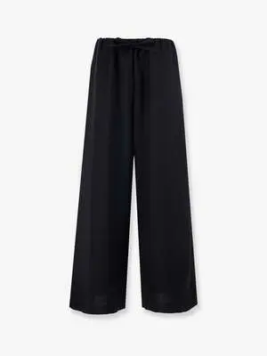 TOTEME Wool Trouser - Black