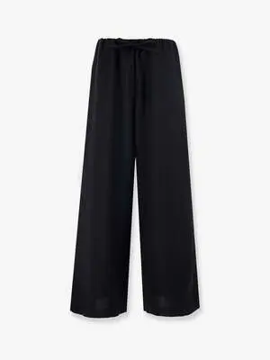 TOTEME Wool Trouser - Black