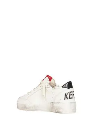 GOLDEN GOOSE Leather Ball Star Sneakers - Multicolor