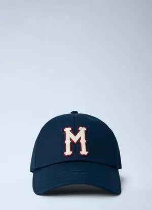Moncler Embroidered Logo Cap - Blue