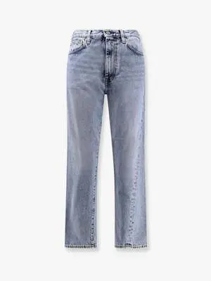 TOTEME Twisted Seam Organic Cotton Jeans - Multicolor