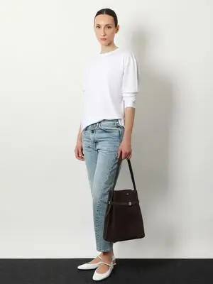 TOTEME Twisted Seam Organic Cotton Jeans - Multicolor