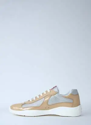 Prada America's Cup Sneakers - Cream
