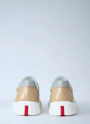 Prada America's Cup Sneakers - Cream