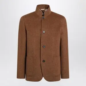 Loro Piana Spagna Iris Bronze Cashmere Jacket - Brown