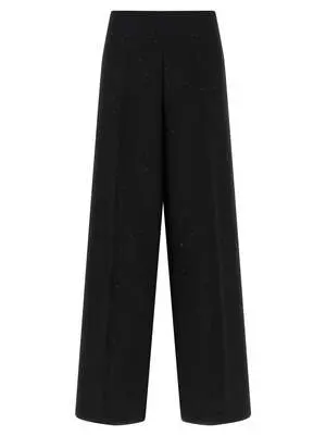 Herno Micro Sequin Pants - Black