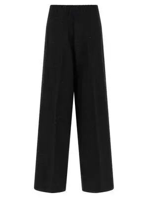Herno Micro Sequin Pants - Black