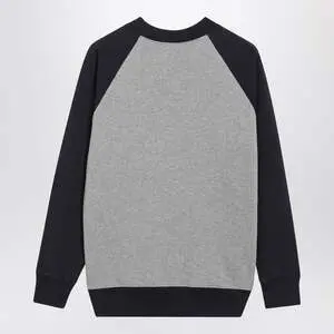 Miu Miu Cotton Color-block Sweatshirt - Gray