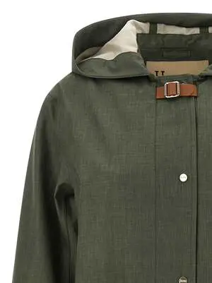 Herno Linen Raincoat
