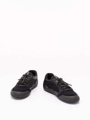 Prada Speedrock Leather And Mesh Sneakers