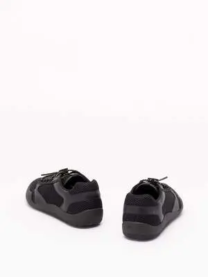 Prada Speedrock Leather And Mesh Sneakers