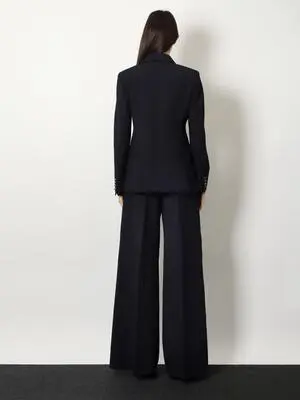 Max Mara Virgin Wool Double-breasted Blazer