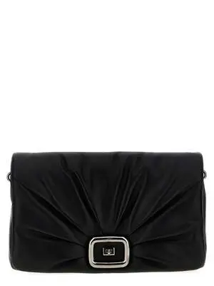 ROGER VIVIER Viv' Choc Large' Shoulder Bag - Black